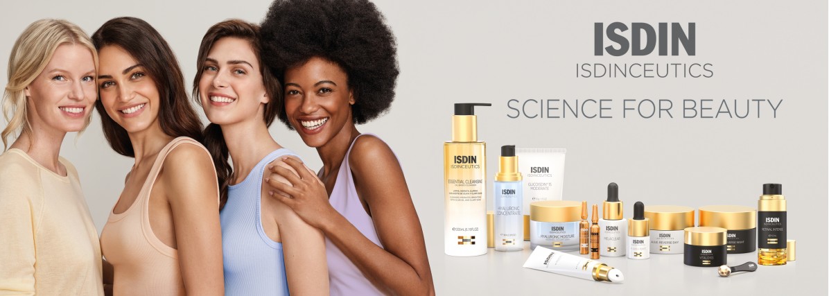 ISDIN é uma marca de dermocosmética com mais de 40 anos de experiência ...