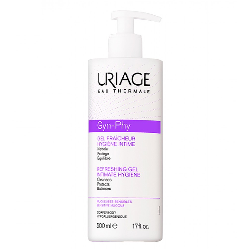 Uriage Gyn-Phy Gel Refrescante Higiene Íntima 500ml