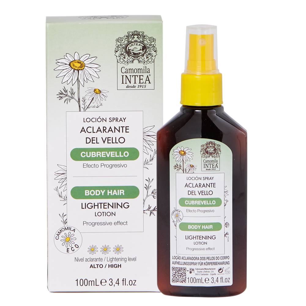 Intea Camomila Loção Aclaradora dos Pêlos do Corpo Spray 100ml