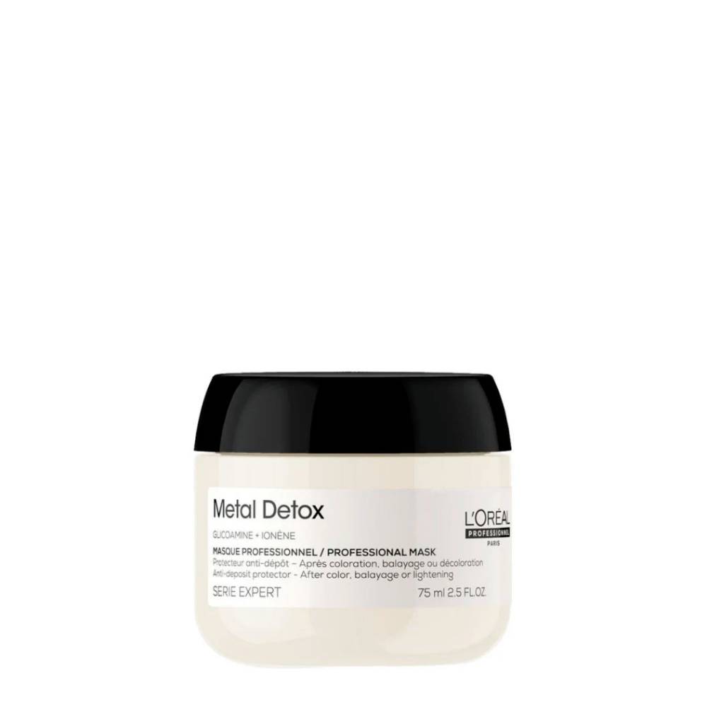 L'Oréal Metal Detox Máscara para Cabelo Danificado 75ml