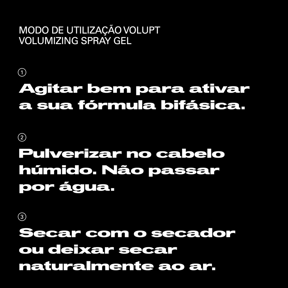 Sebastian Professional Volupt Spray em Gel Volumizador 150ml