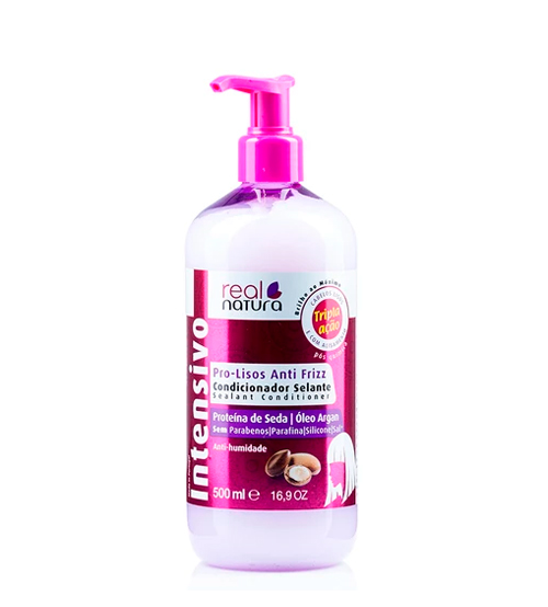 Real Natura Shampoo Sem Sal Puro Argan 300ml