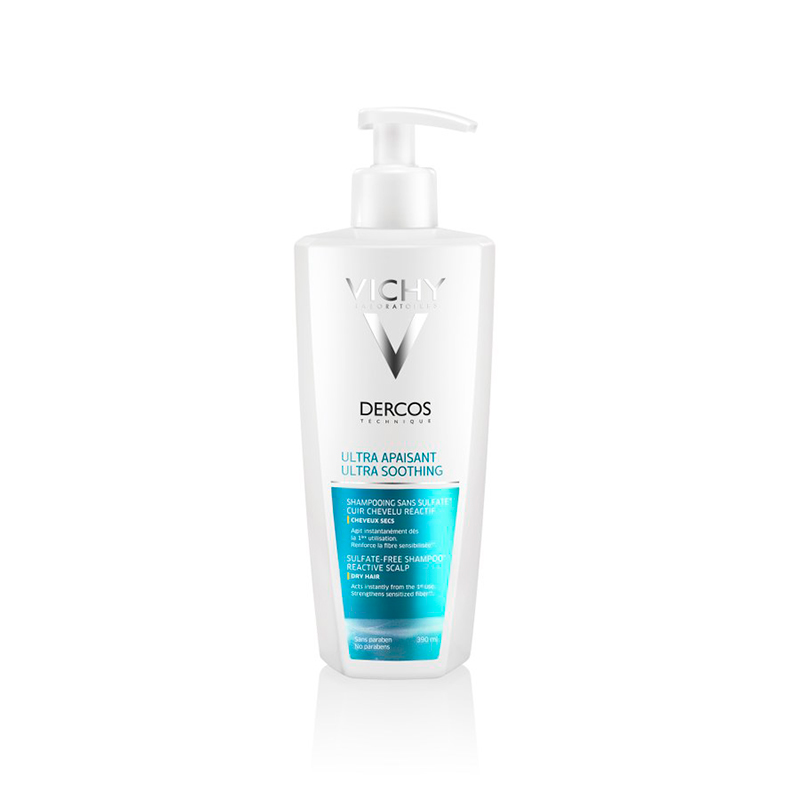 Vichy Dercos Ultra-Apaziguante Shampoo Couro Cabeludo Sensível e Seco 200ml